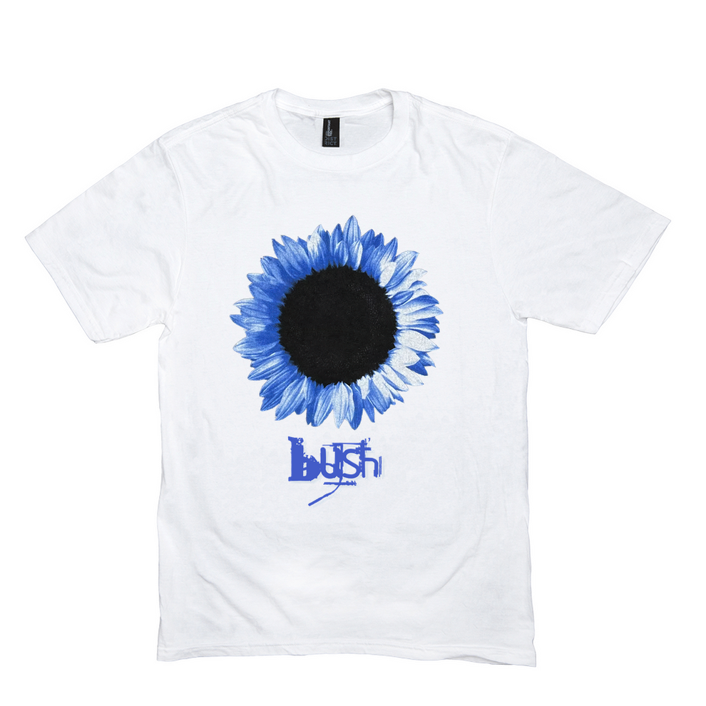 Official Bush Store - Razorblade Suitcase White & Blue Flower Tee ...