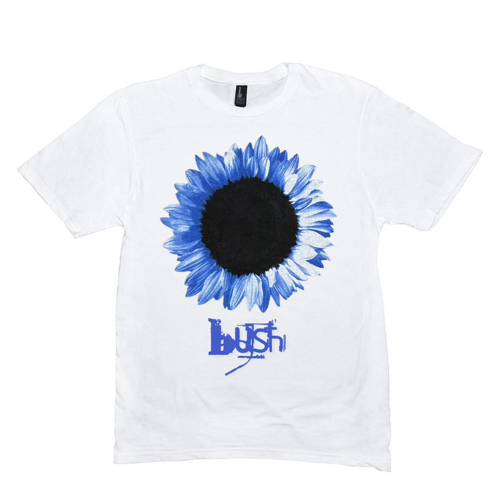 Official Bush Store - Razorblade Suitcase White & Blue Flower Tee ...